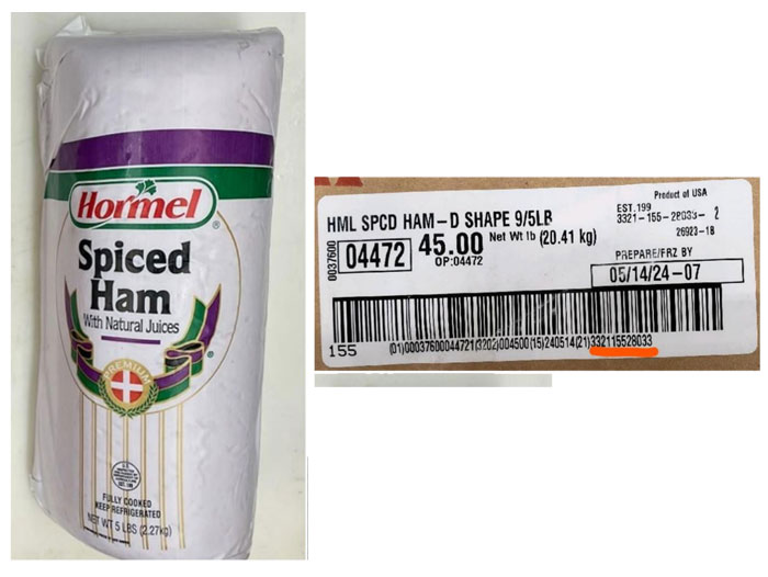 Hormel Foods Recalls Ready-To-Eat Spiced Deli Ham Products Due to ...