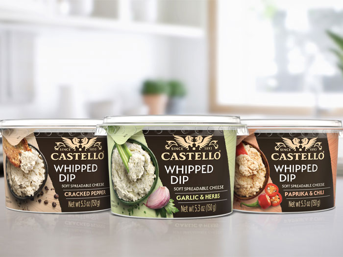Castello Introduces New Premium Whipped Dips in Three Flavors - Deli ...