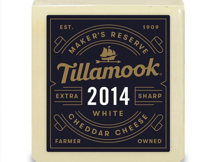 Tillamook Maker’s Reserve 2014 Extra Sharp White Cheddar Named the ...
